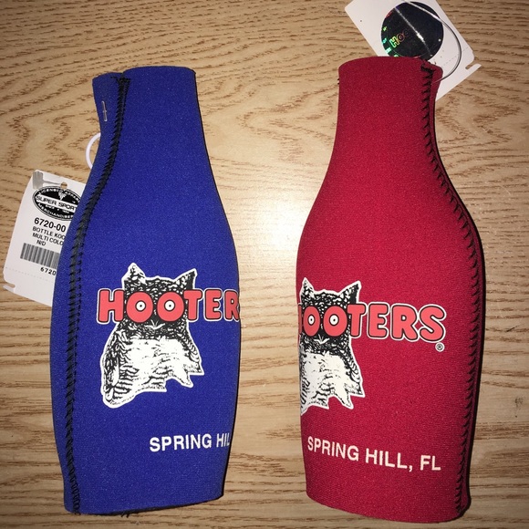 Hooters | Dining | New Bundle Of 2 Hooters Vintage Bottle Koozies From ...